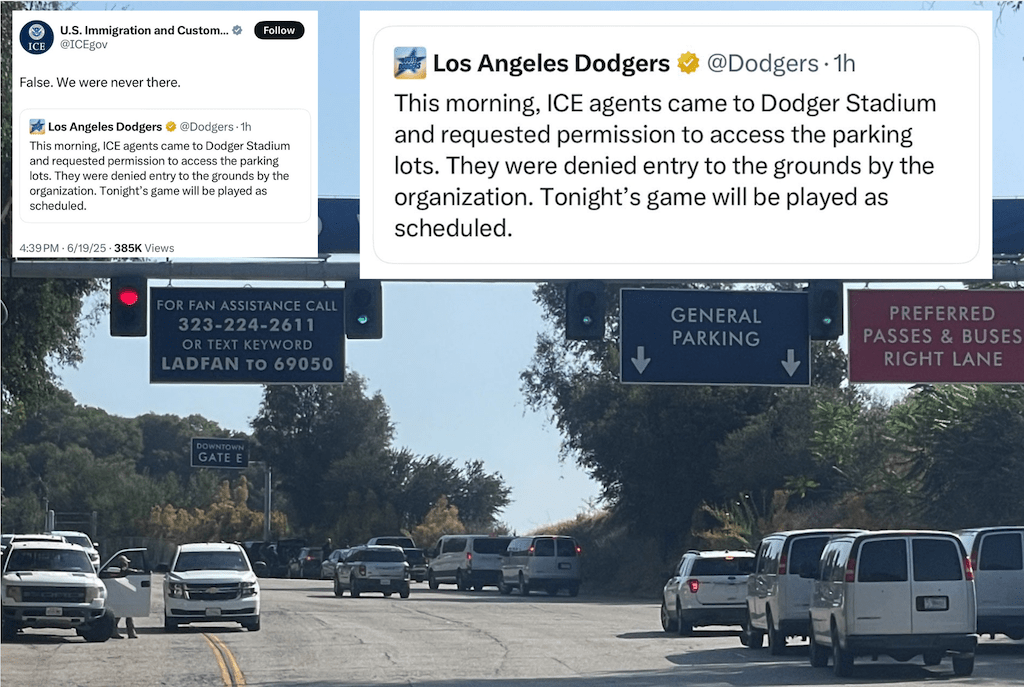 Dodgers rechazan ingreso de ICE al estadio en Los Ángeles | THE BORDER ...