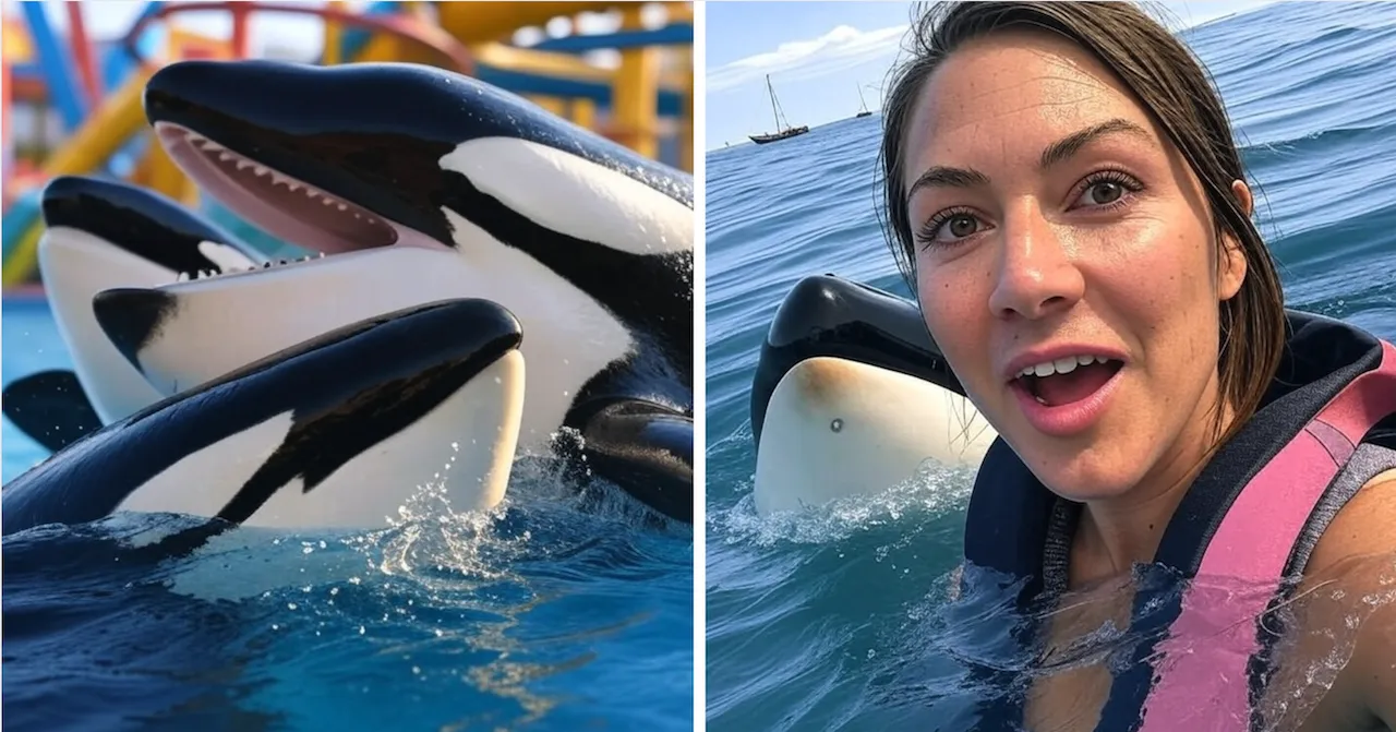 Jessica Radcliffe Ataque de Orca: ¿Realidad o fake Viral? | THE BORDER ...